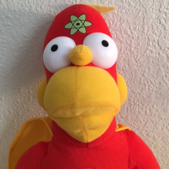 The Simpsons | Toys | Radioactive Man Plush Figure Homer Simpson 7 ...